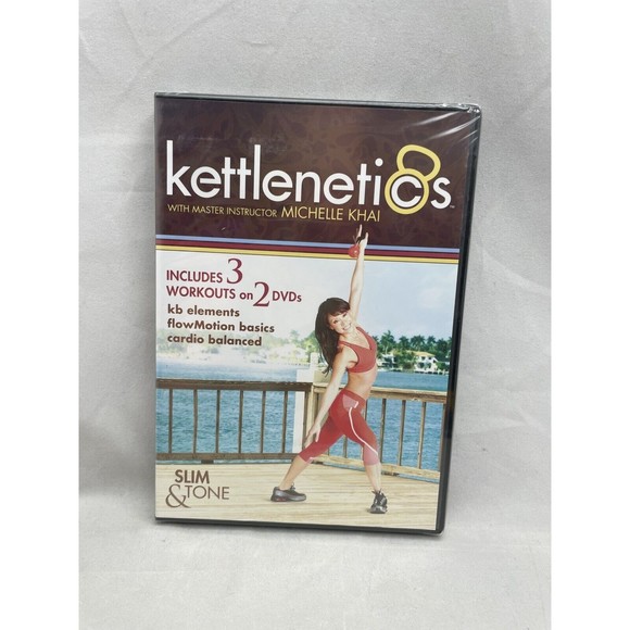 Media | Kettlenetics Slim Tone 3 Workouts 2 Dvds Set Michelle Khai ...